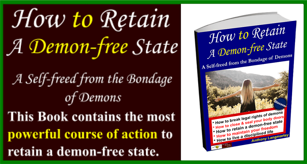 how to retain a demon free state | The Spirit and Truth